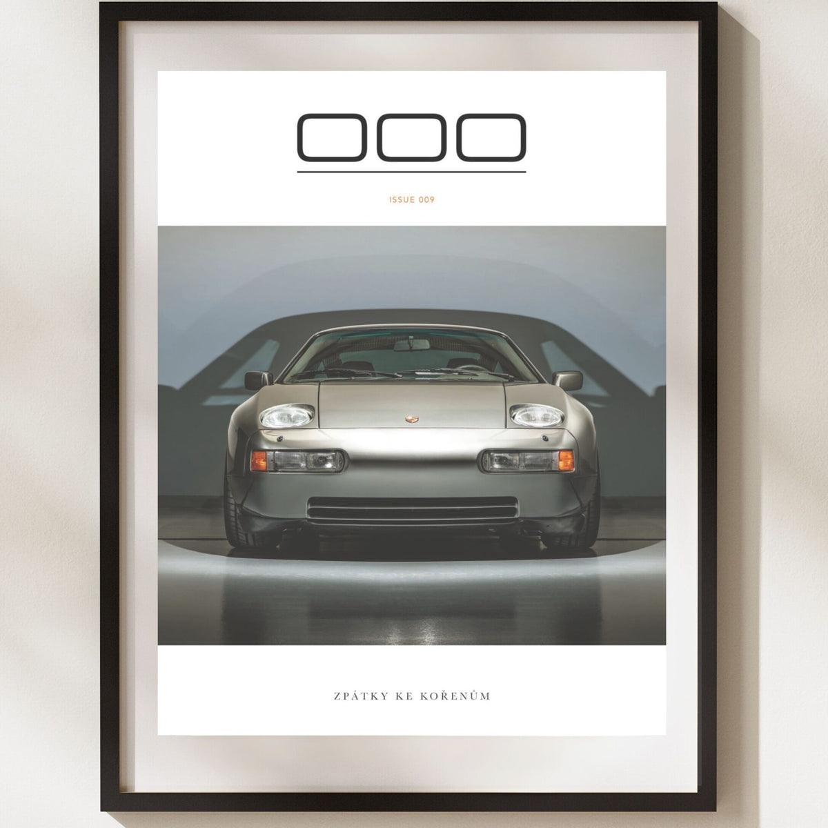 Issue 009 Cover: 928 Club Sport – 000 Magazine