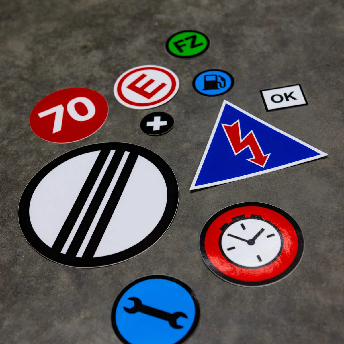 Rallye Sticker Pack – 000 Magazine