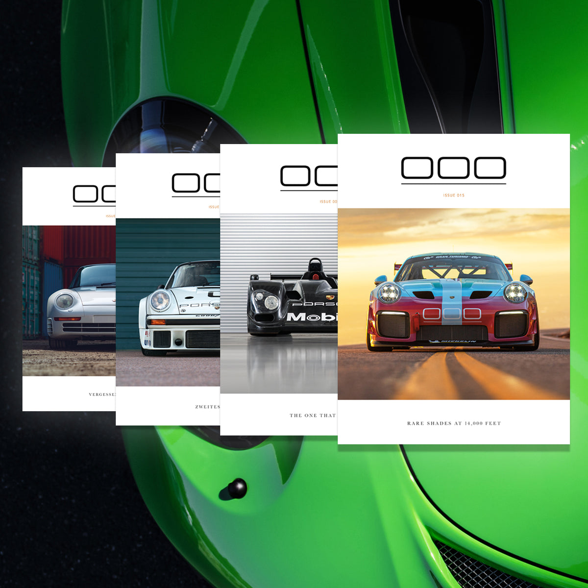 991 Four Issue Bundle – 000 Magazine