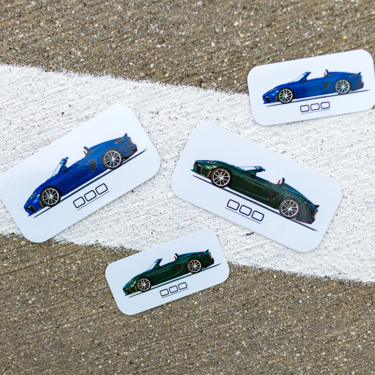 718 Spyder Sticker Pack – 000 Magazine